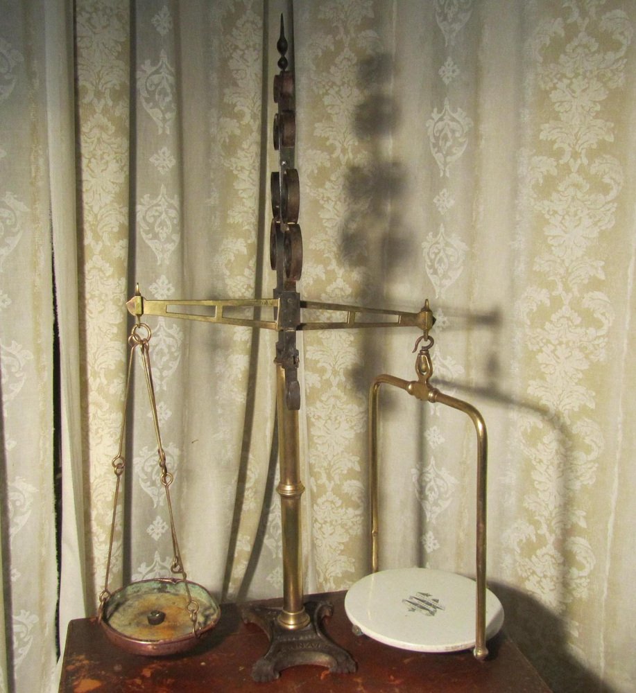 Dairy Balance Scales from Parnall of Bristol, 1880s for sale at Pamono