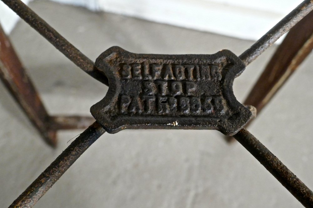 Paint Splattered Simplex Safety Step Ladder, 1900s for sale at Pamono