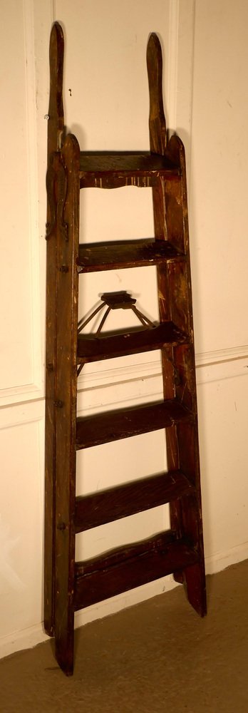 Paint Splattered Simplex Safety Step Ladder, 1900s for sale at Pamono