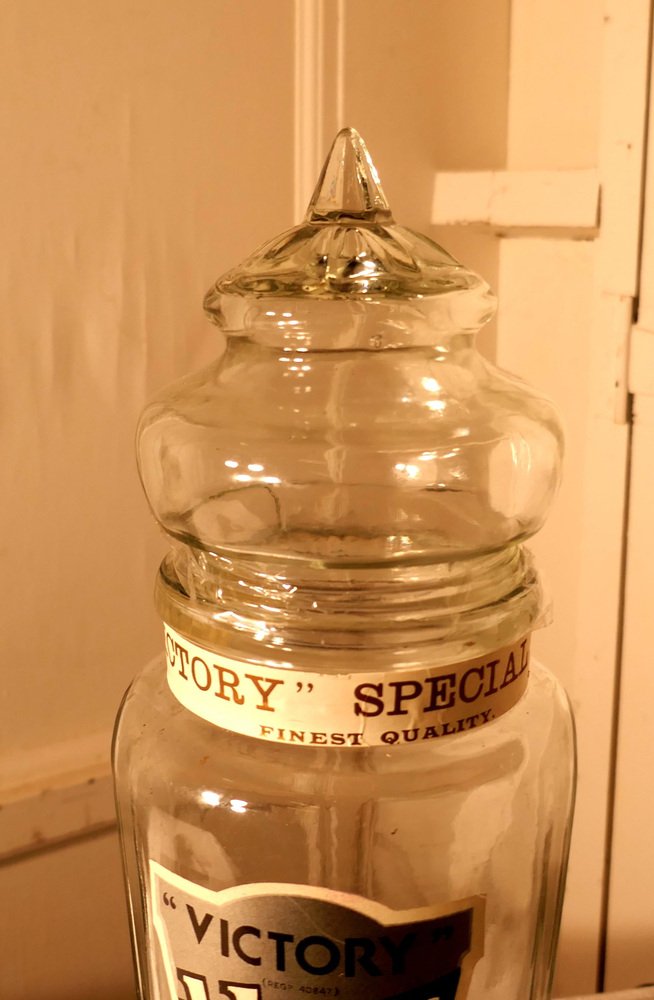 Large 19th Century Victory Sweet Shop Jar, 1900s for sale at Pamono