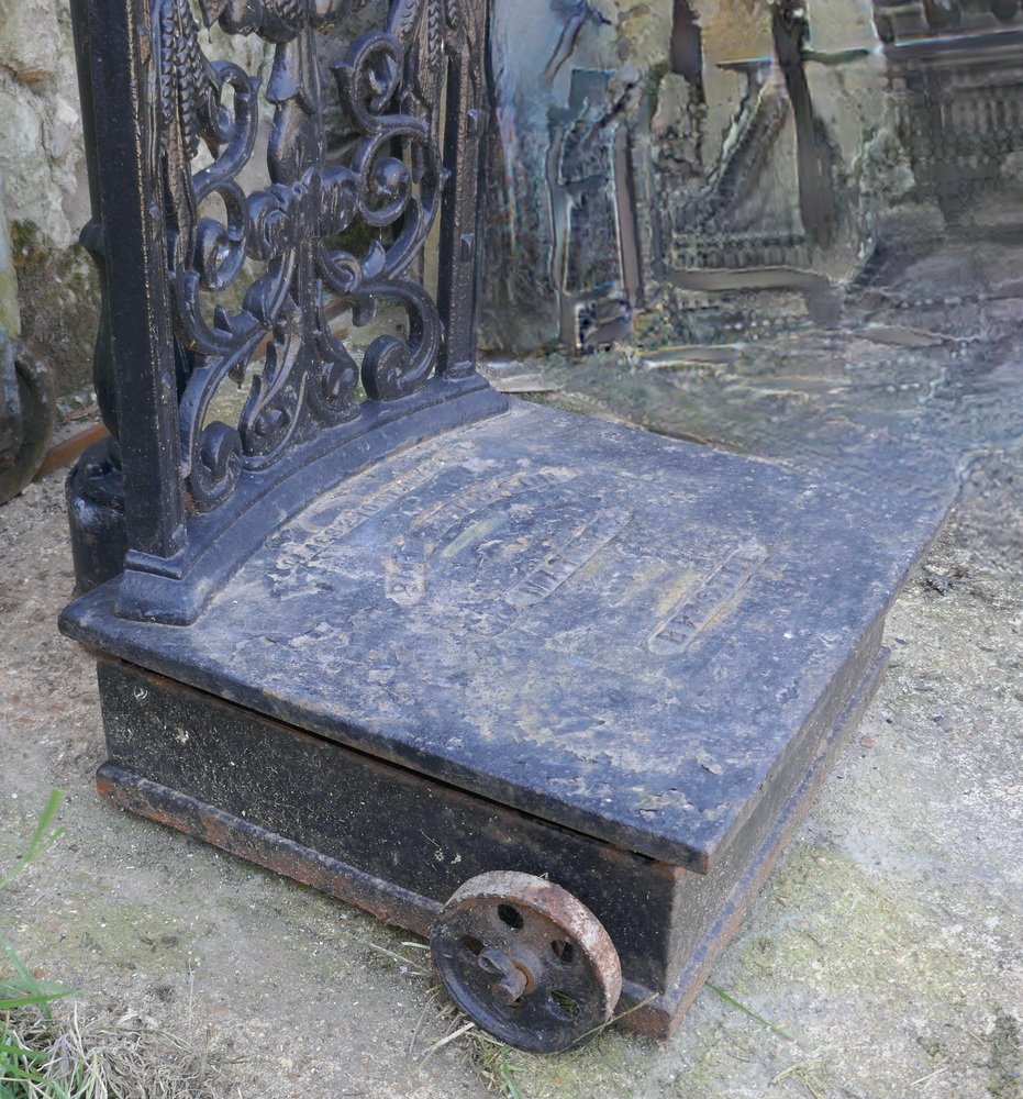 Ornate 19th Century Agricultural Sack Scales by Bartlett & Son, Bristol ...