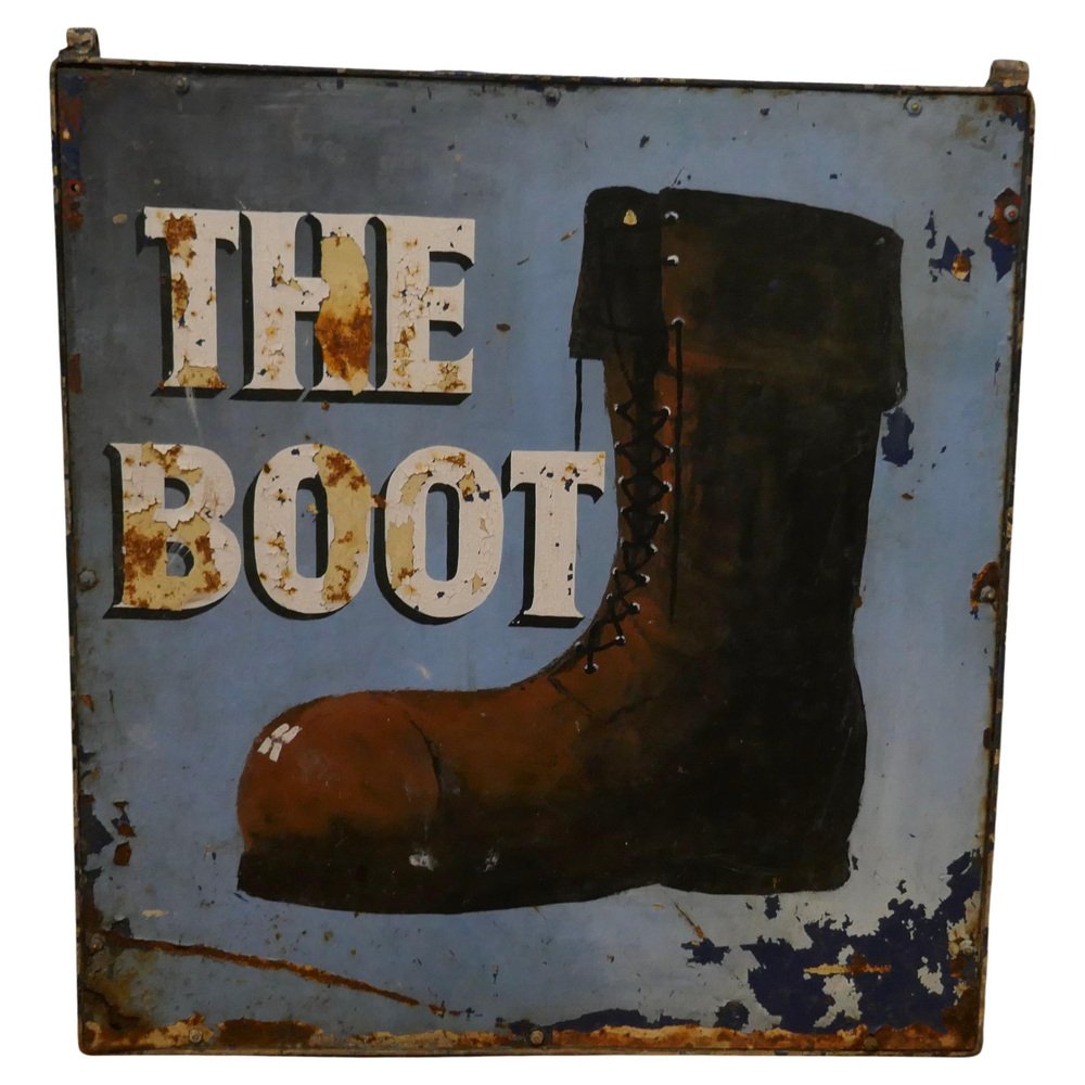 Large Iron Hanging Pub Sign, 1920s for sale at Pamono