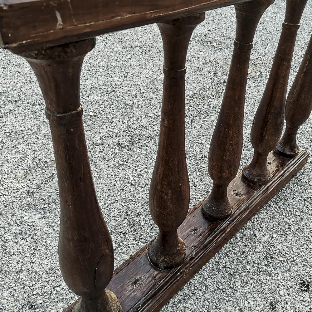 Solid Wood Parapet Column or Balustrade, Italy, Early 1900s for sale at ...
