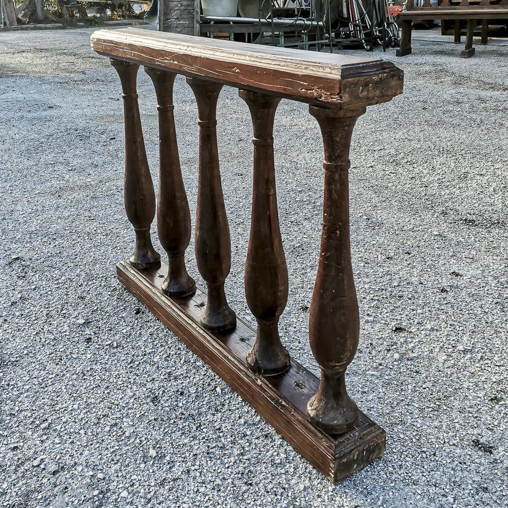 Solid Wood Parapet Column or Balustrade, Italy, Early 1900s for sale at ...