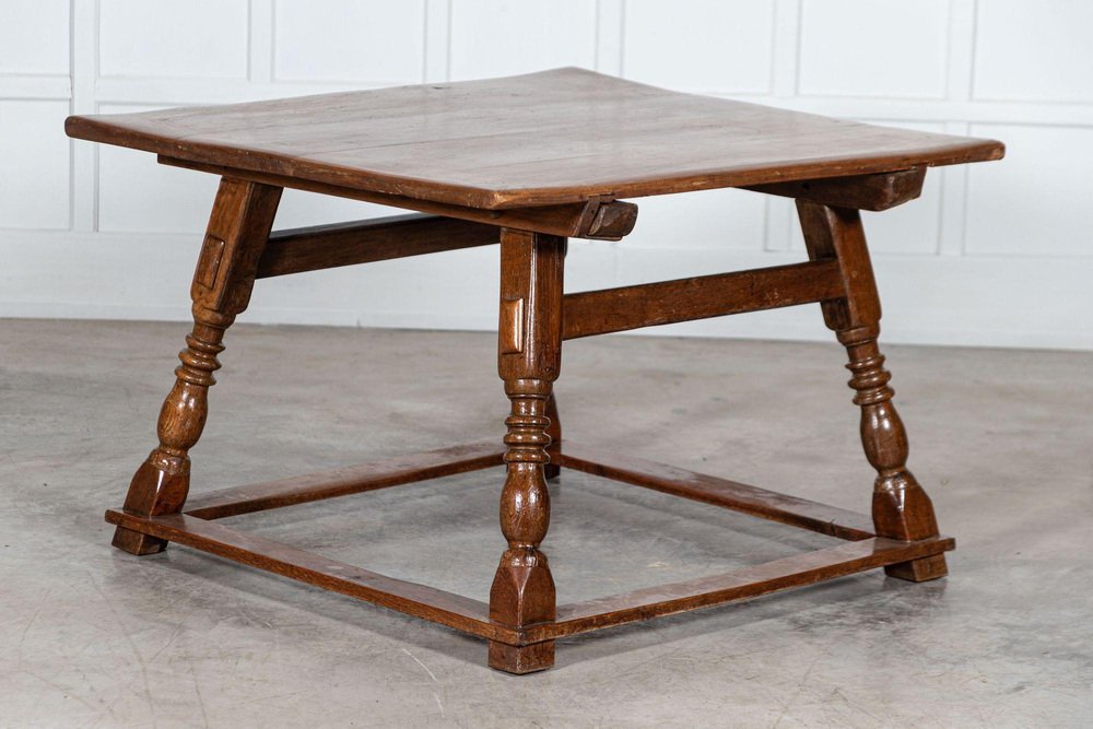 18th Century English Vernacular Oak Work Table, 1780s for sale at Pamono