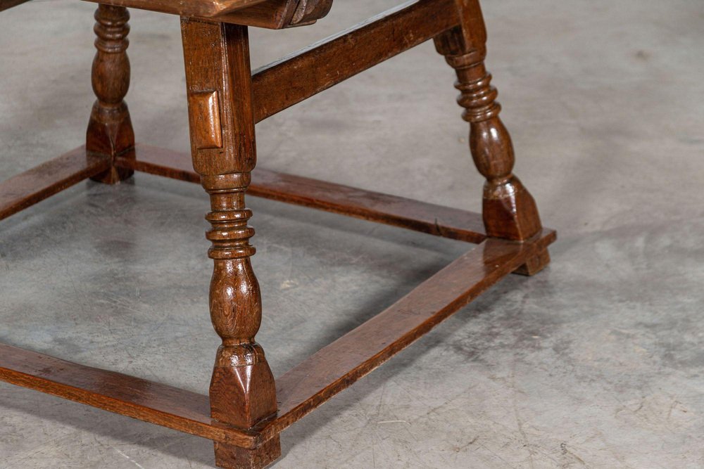18th Century English Vernacular Oak Work Table, 1780s for sale at Pamono