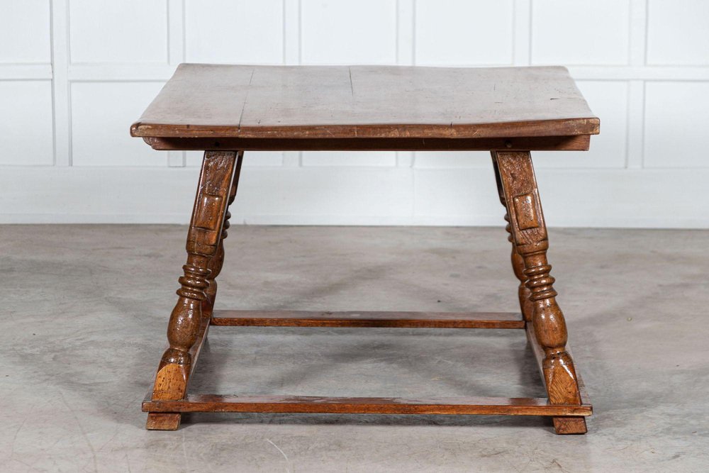 18th Century English Vernacular Oak Work Table, 1780s for sale at Pamono