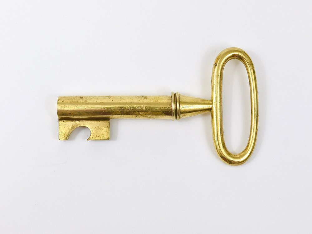 Large Austrian Brass Key Cork Screw by Carl Auböck, 1950s for sale at ...