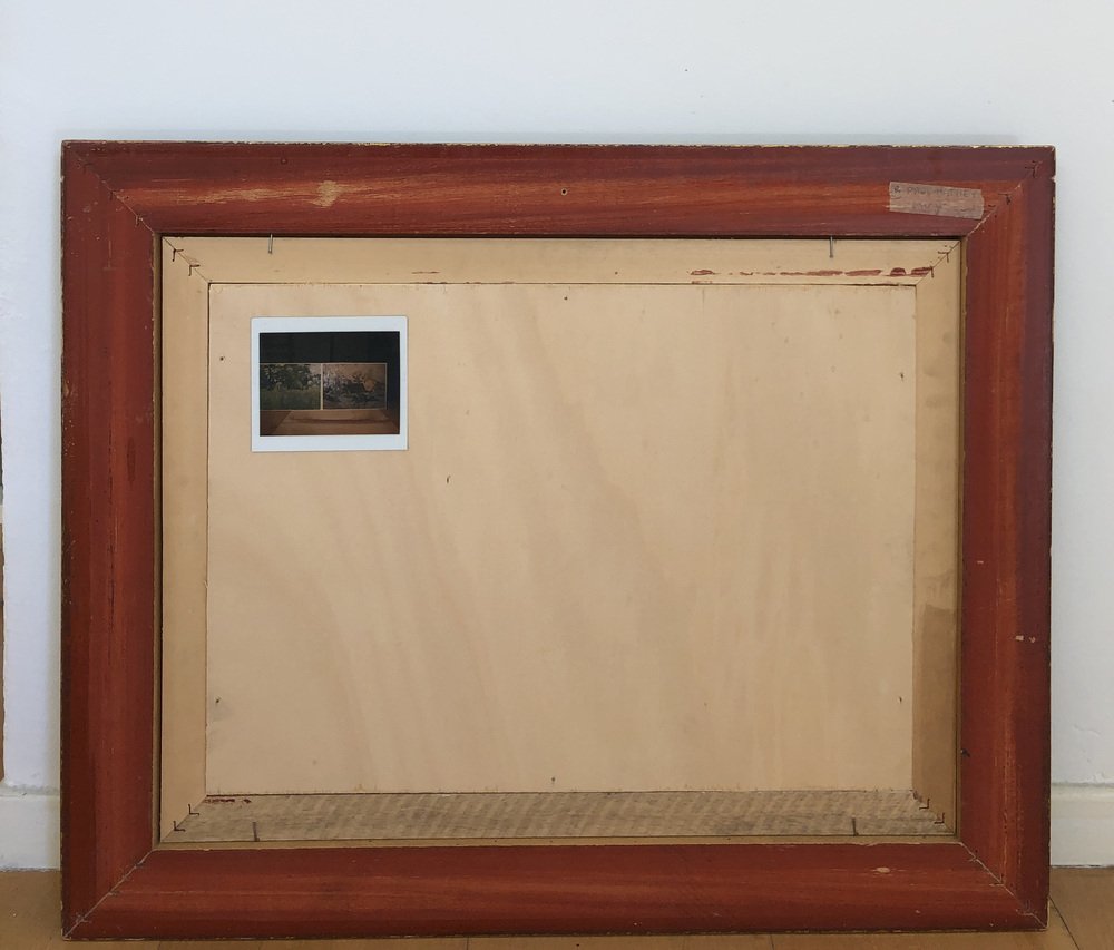 Paul Mathey, Paysage, Oil on Wood, 1960s, Framed for sale at Pamono