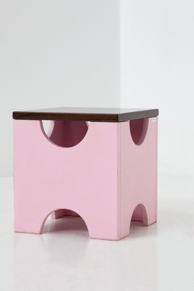 Dado Stools Mod. T29 by Ettore Sottsass for Poltronova, 1963, Set of 2 for sale at Pamono