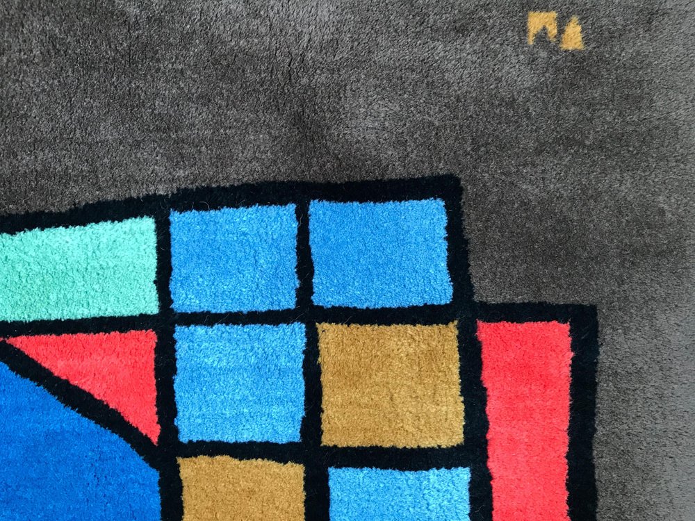 Rug with Paul Klee Design, 1970 for sale at Pamono