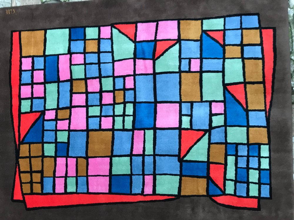 Rug with Paul Klee Design, 1970 for sale at Pamono