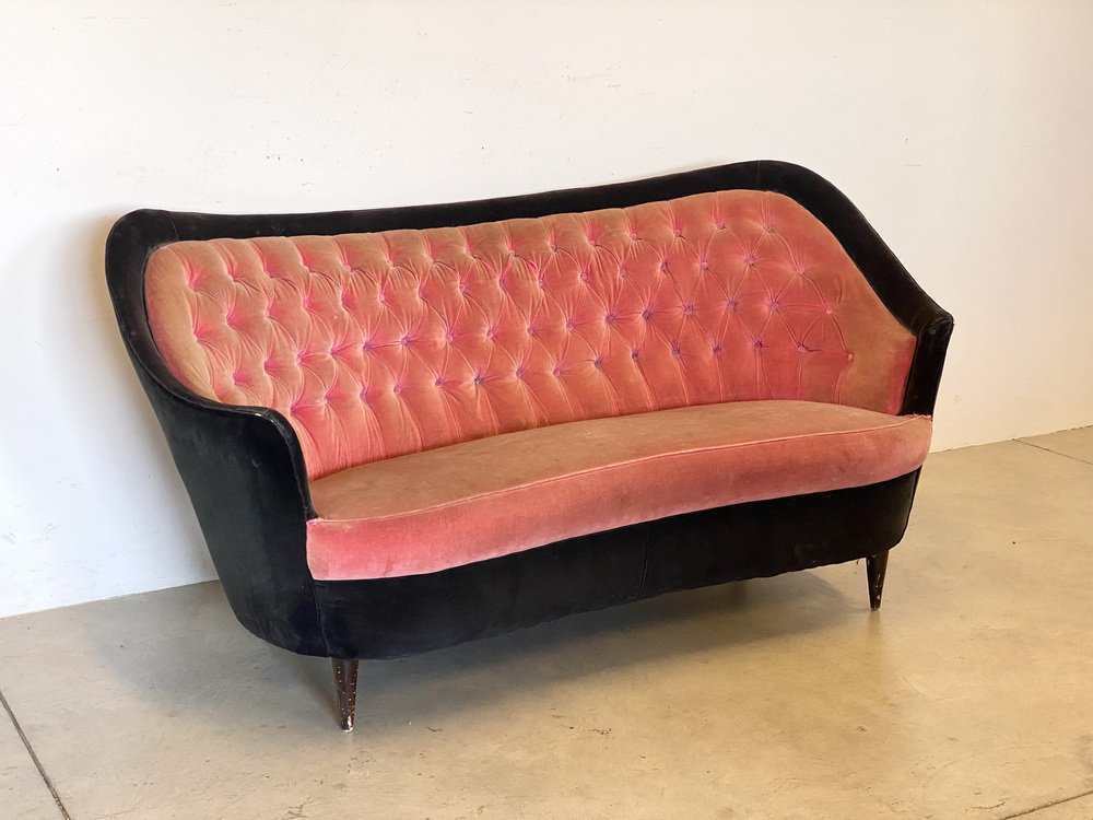 Sofa im Stil von Gio Ponti, 1950er bei Pamono kaufen
