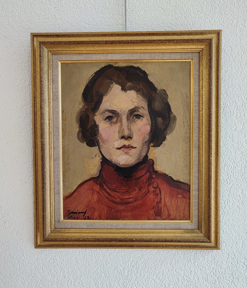 René Guinand, Portrait de Wien, 1922, Oil on Wood, Framed for sale at ...