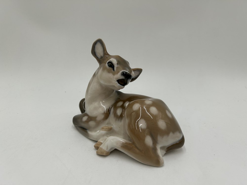Porcelain Figurine Deer from Royal Copenhagen, Denmark, 1960s for sale ...
