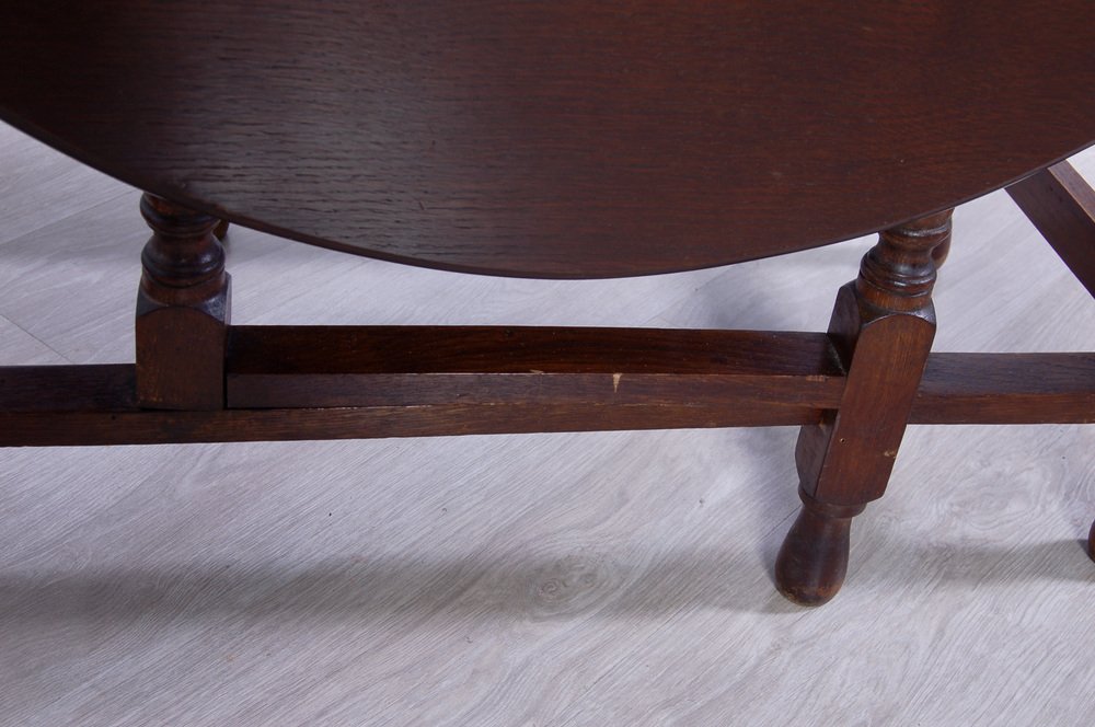 Vintage Banded Table, 1920s for sale at Pamono