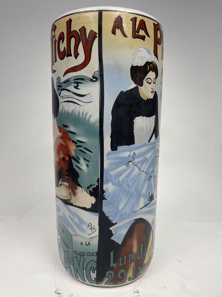 Pariser La Place Clichy Schirmständer aus Keramik, 1950er bei Pamono kaufen