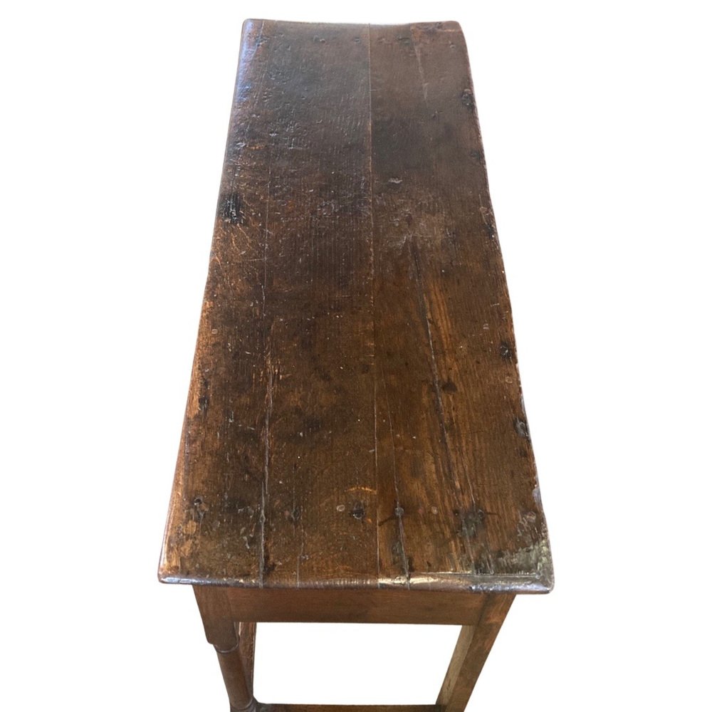Antique George I English Oak Console Table, 1700s for sale at Pamono