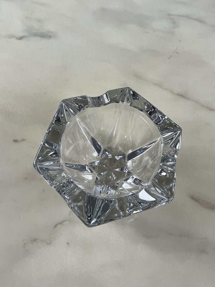 Italian Lead Crystal Ashtray, 1980 for sale at Pamono