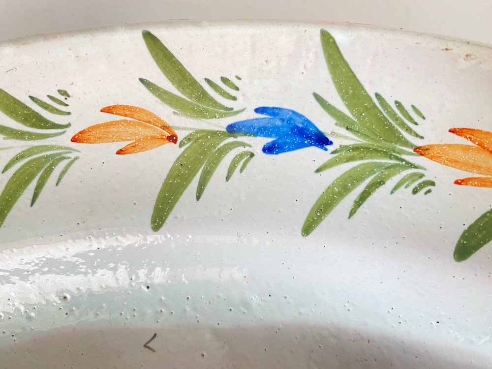 19th Century Quimper Earthenware Dish, France for sale at Pamono