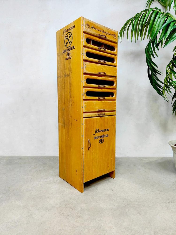 Vintage Thread Cabinet by Ackermann Goldschlüssel, 1930s for sale at Pamono