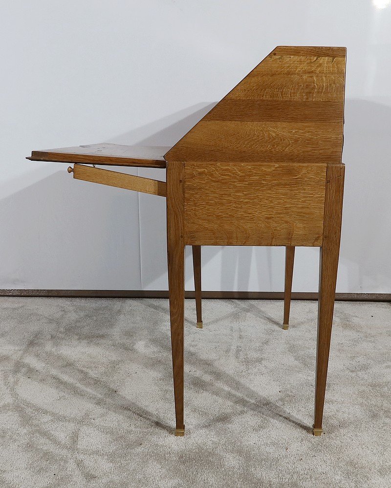 Small Oak Slope Desk for sale at Pamono