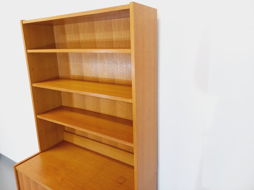 Vintage Light Wood Storage Library, 1970s for sale at Pamono