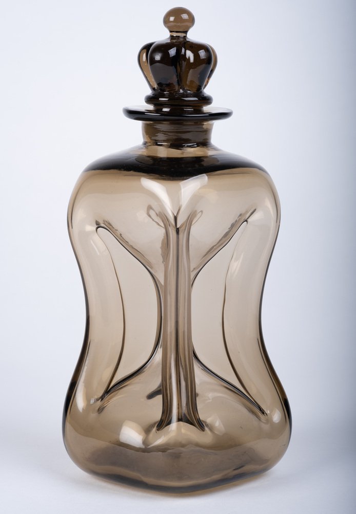 Mid-Century Danish Glass Kluk Kluk Decanter by Jacob E. Bang for ...