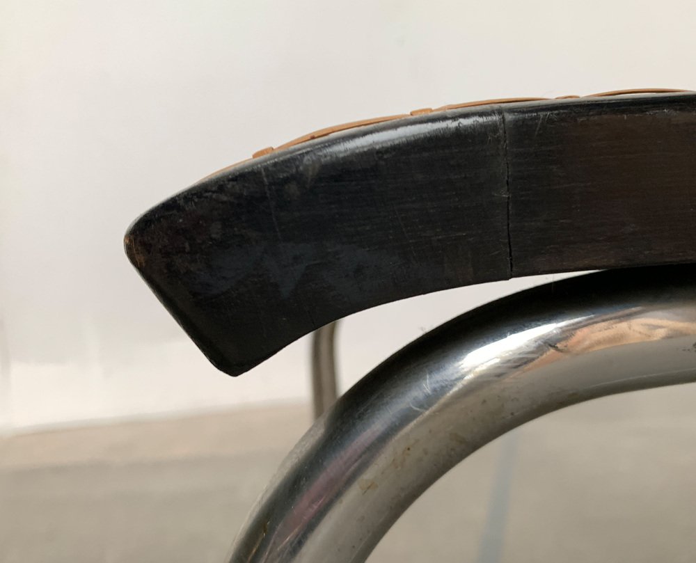 Deutscher Mid-Century Bauhaus S64 Freischwinger von Marcel Breuer ...