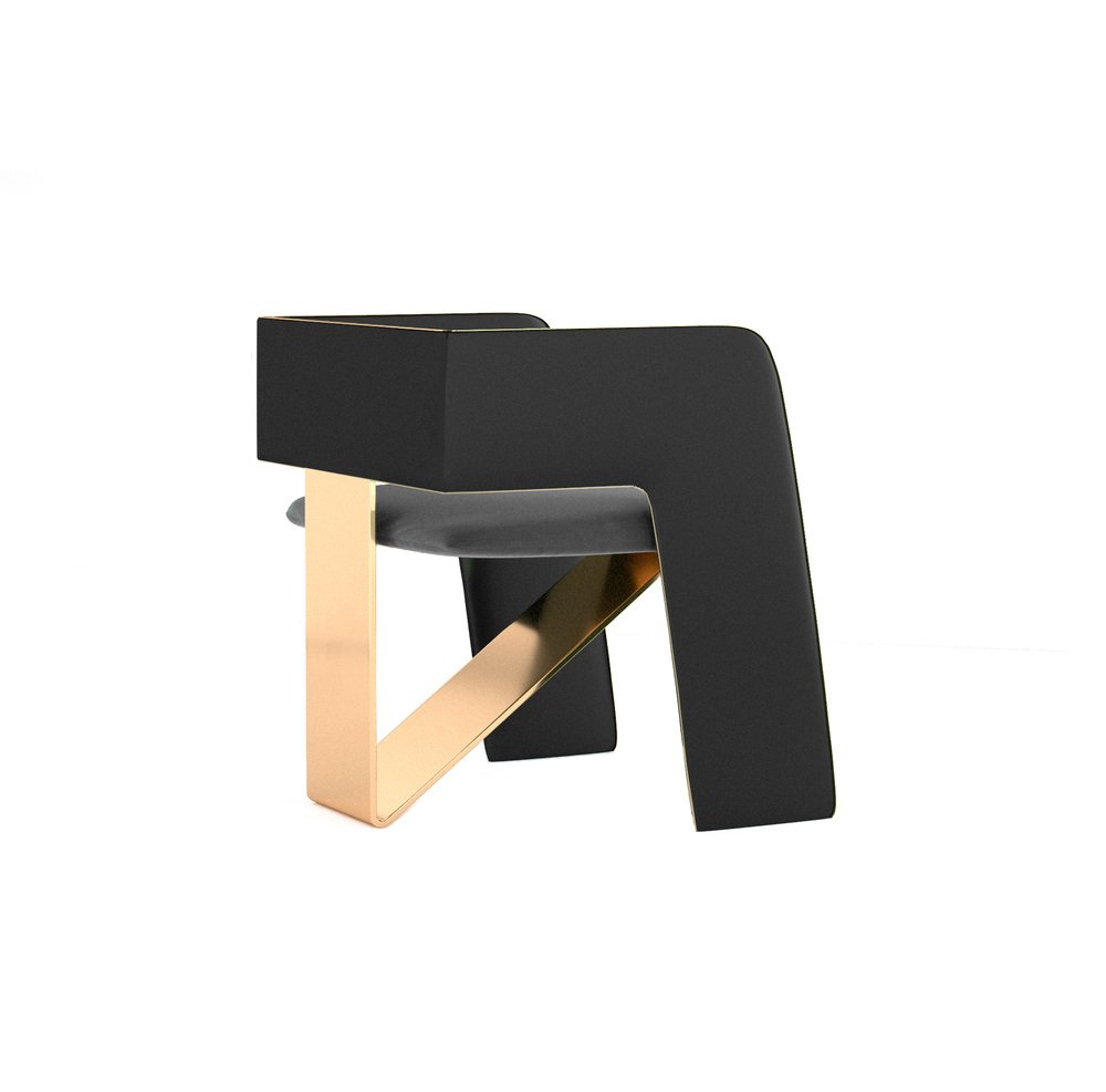 Futura Black Edition Chair by Alter Ego Studio for October Gallery for ...