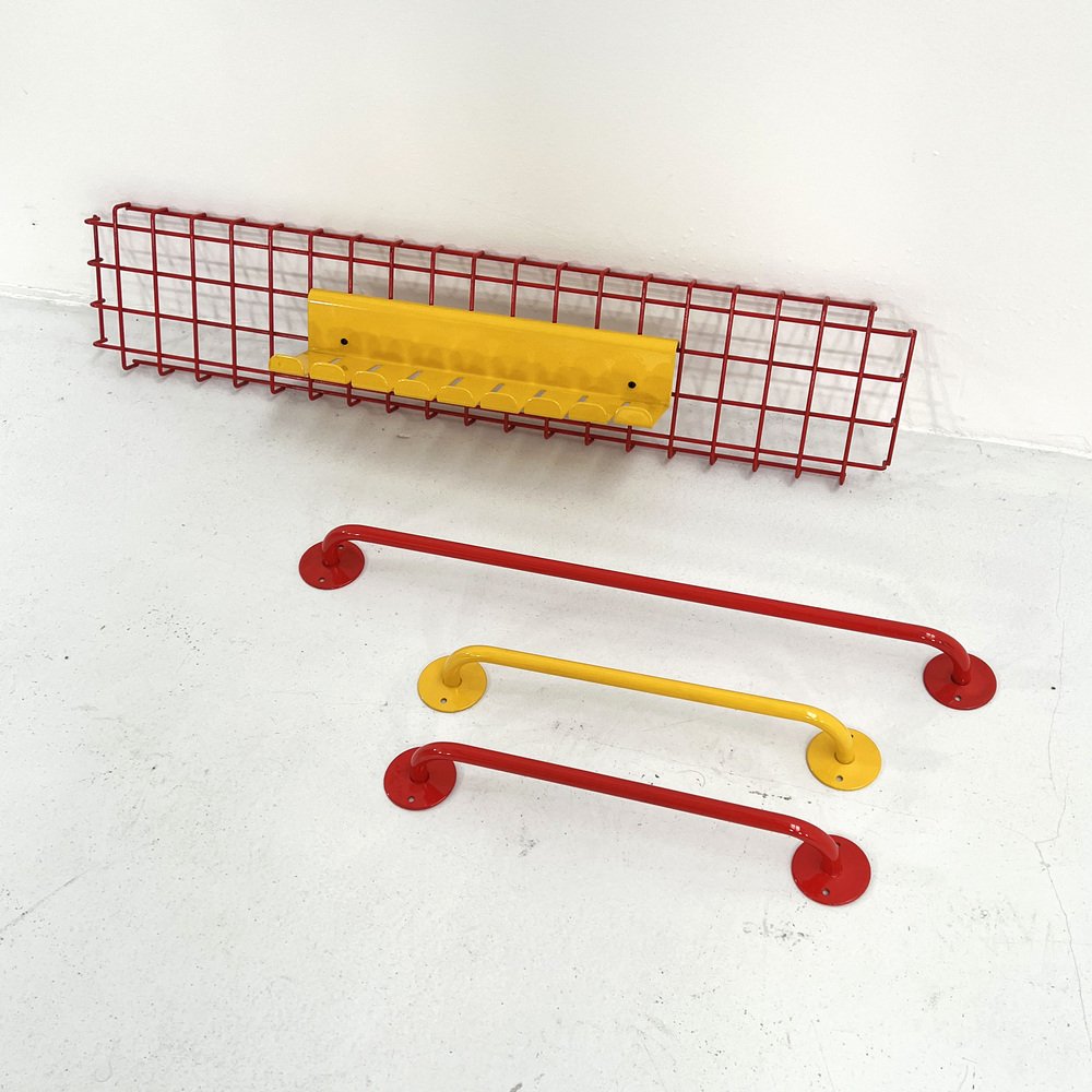 R/Y Binetta Wandregal von Boccato, Gigante & Zambusi für Seccose, 1980er, 5er Set bei Pamono kaufen