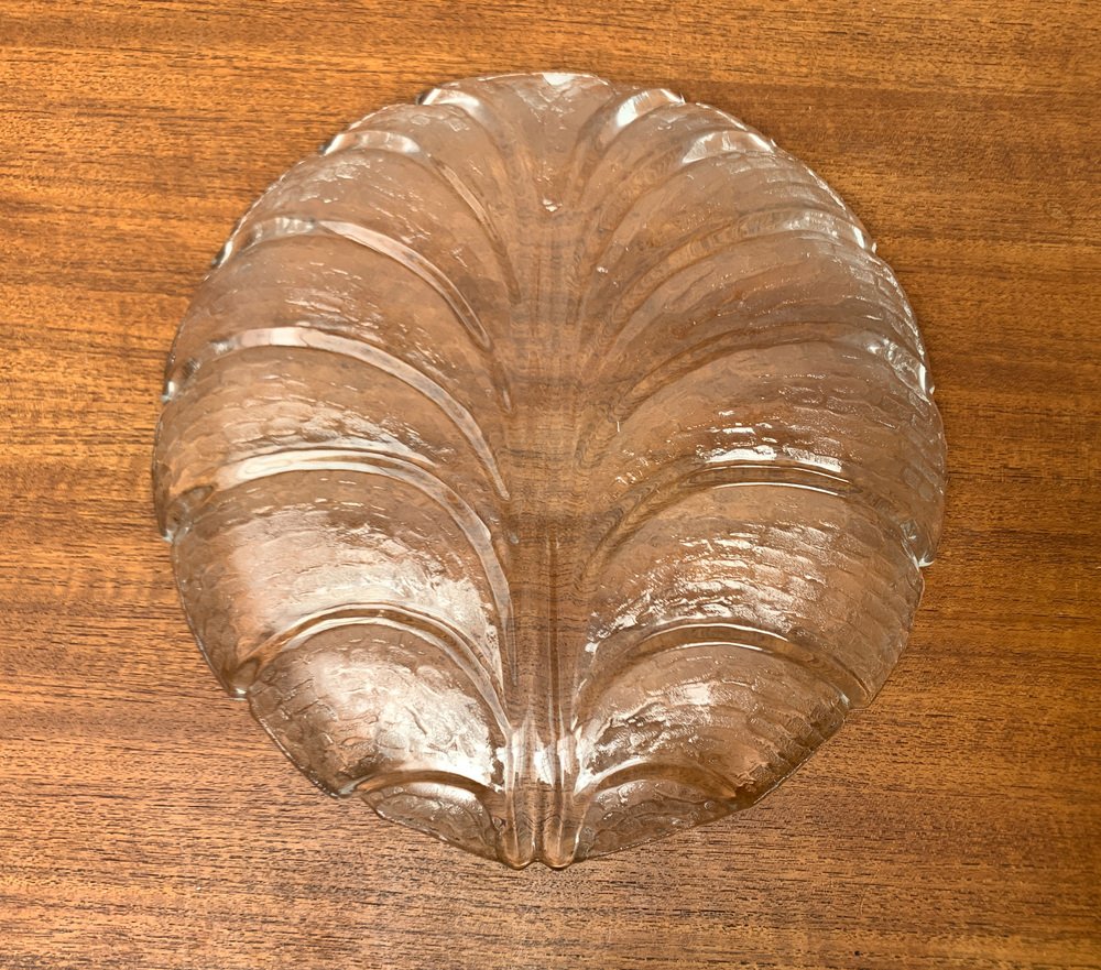 Vintage Swedish Eden Glass Plate from Orrefors, 1970s for sale at Pamono
