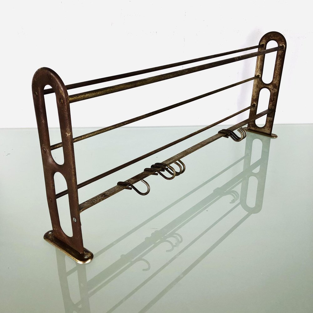 Vintage Steel Kitchen Rack, 1930s for sale at Pamono