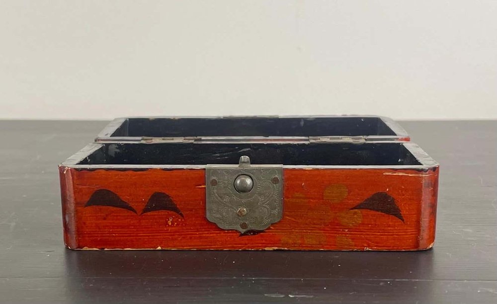 Japanese Lacquered Box with Royal Motto of the Netherlands, 1880 for ...