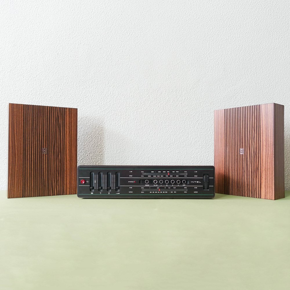 Vintage Stereo System from Intel, 1970s for sale at Pamono