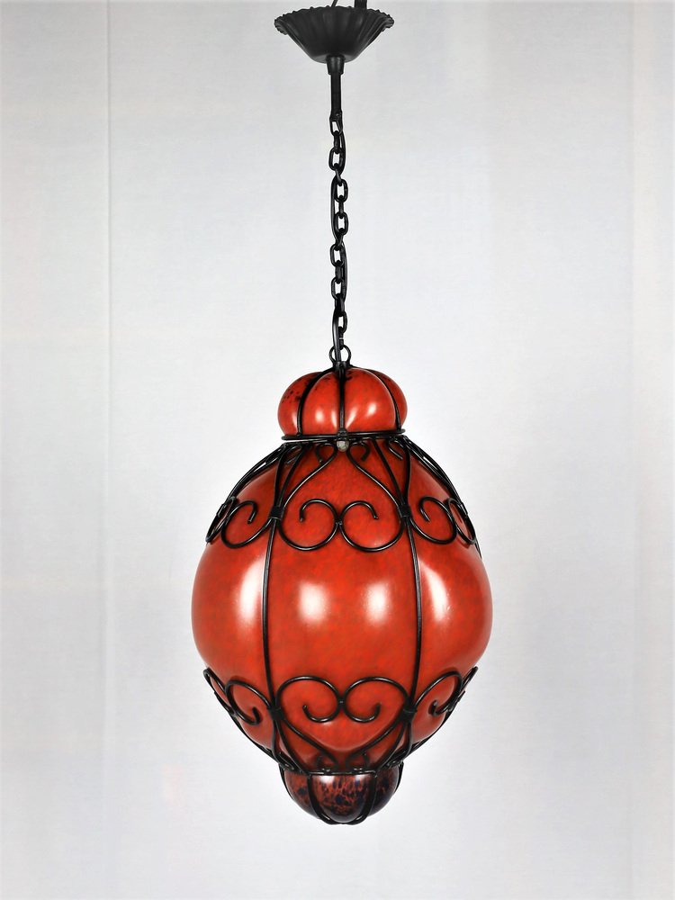 Vintage Venetian Lantern, 1970 for sale at Pamono