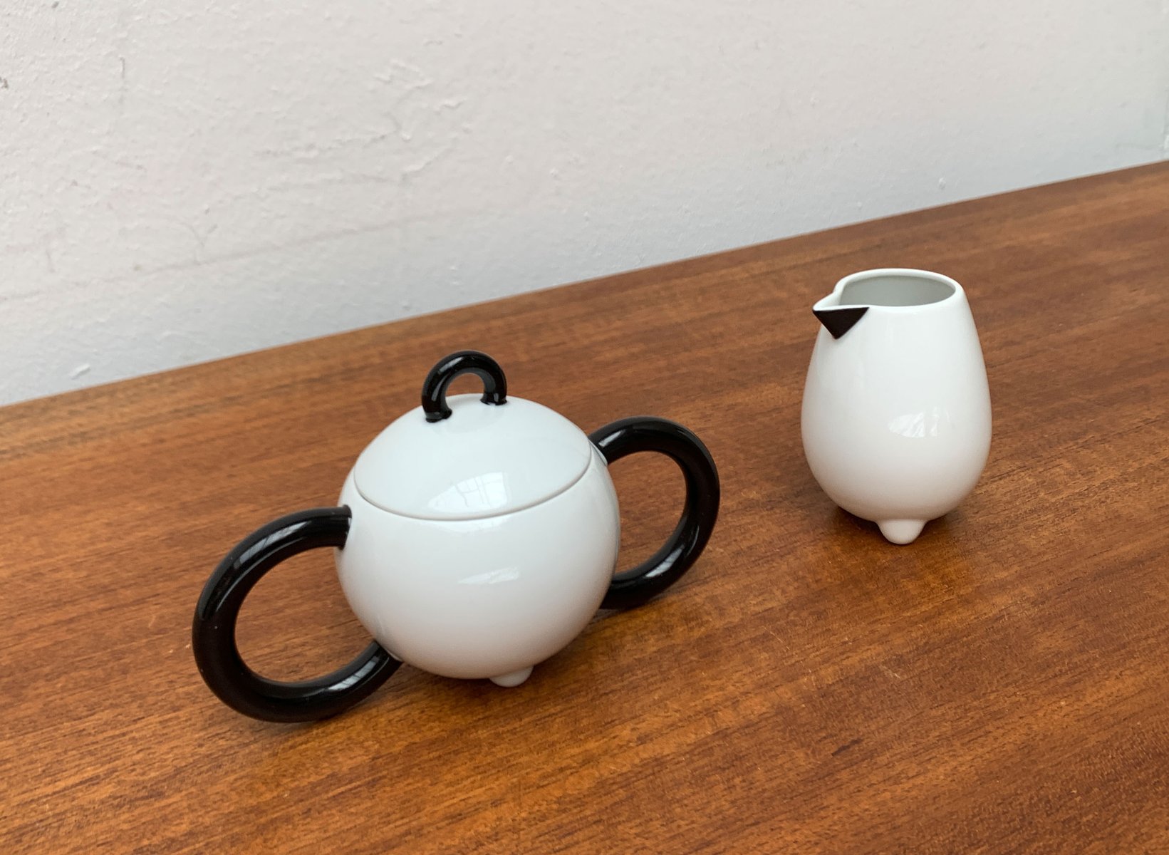 Vintage German Postmodern Fantasia Series Sugar Pot and Milk Cup by ...