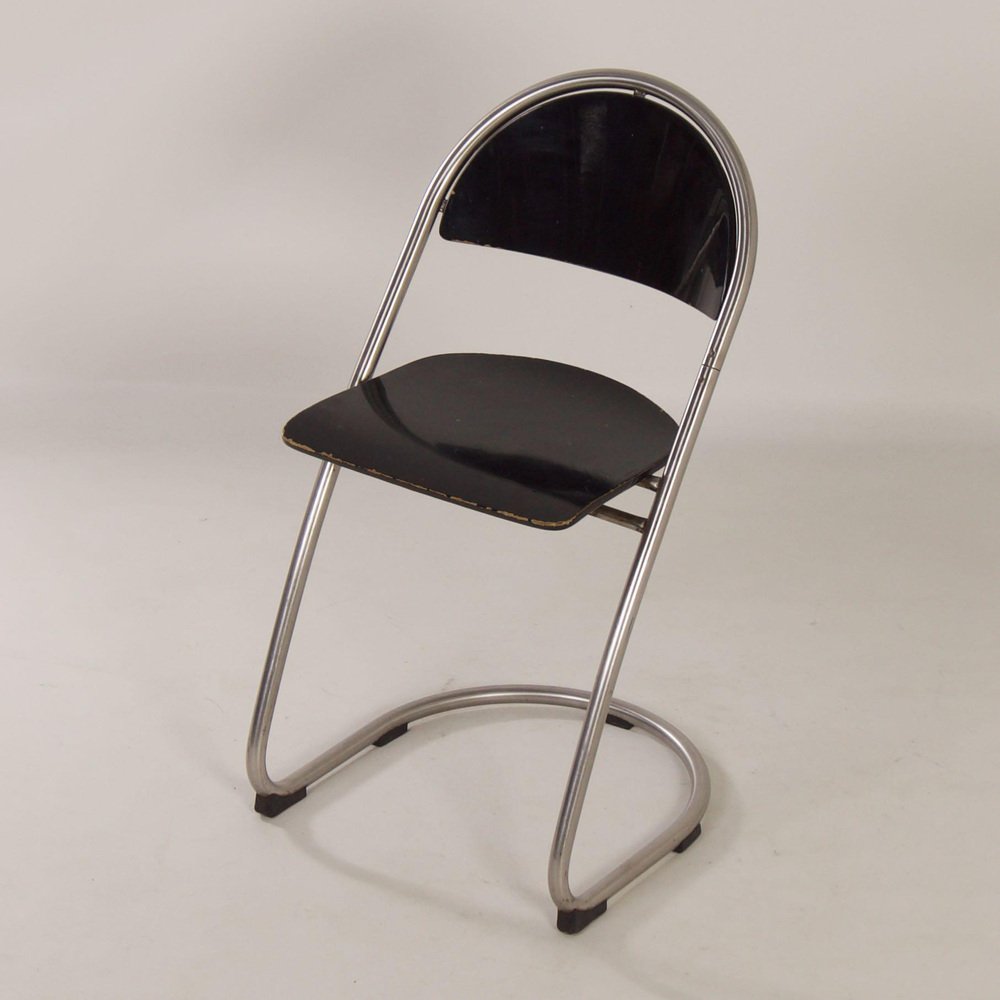 Bauhaus Tubular Chair, 1950s for sale at Pamono