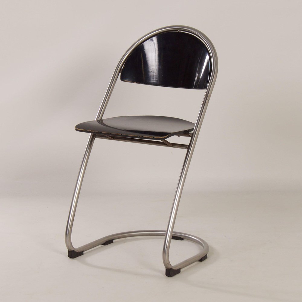 Bauhaus Tubular Chair, 1950s for sale at Pamono