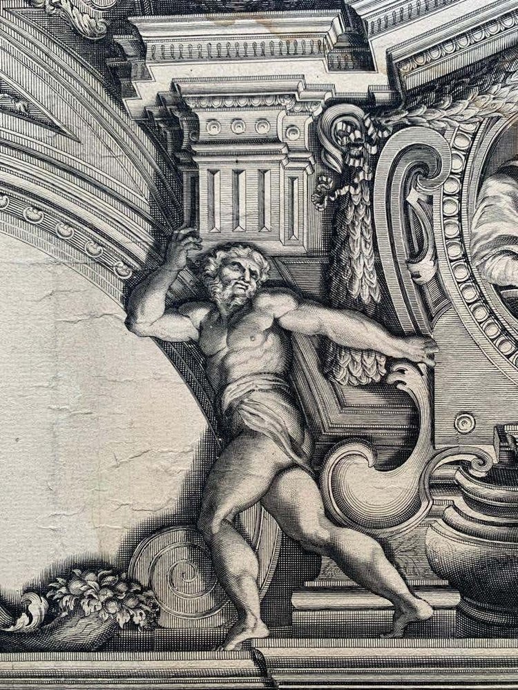 Bernard De Bailliu, Pitti Palace, Venus Room, 17th Century, Engraving ...