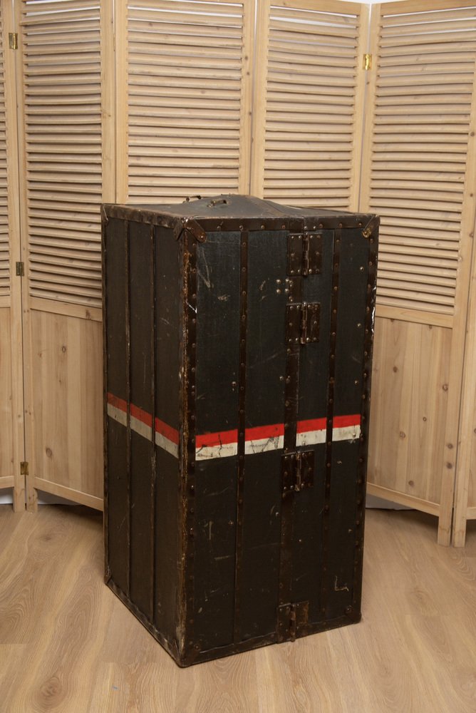 Antique American Boat Trunk, 1890s for sale at Pamono