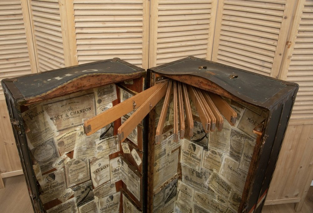 Antique American Boat Trunk, 1890s for sale at Pamono