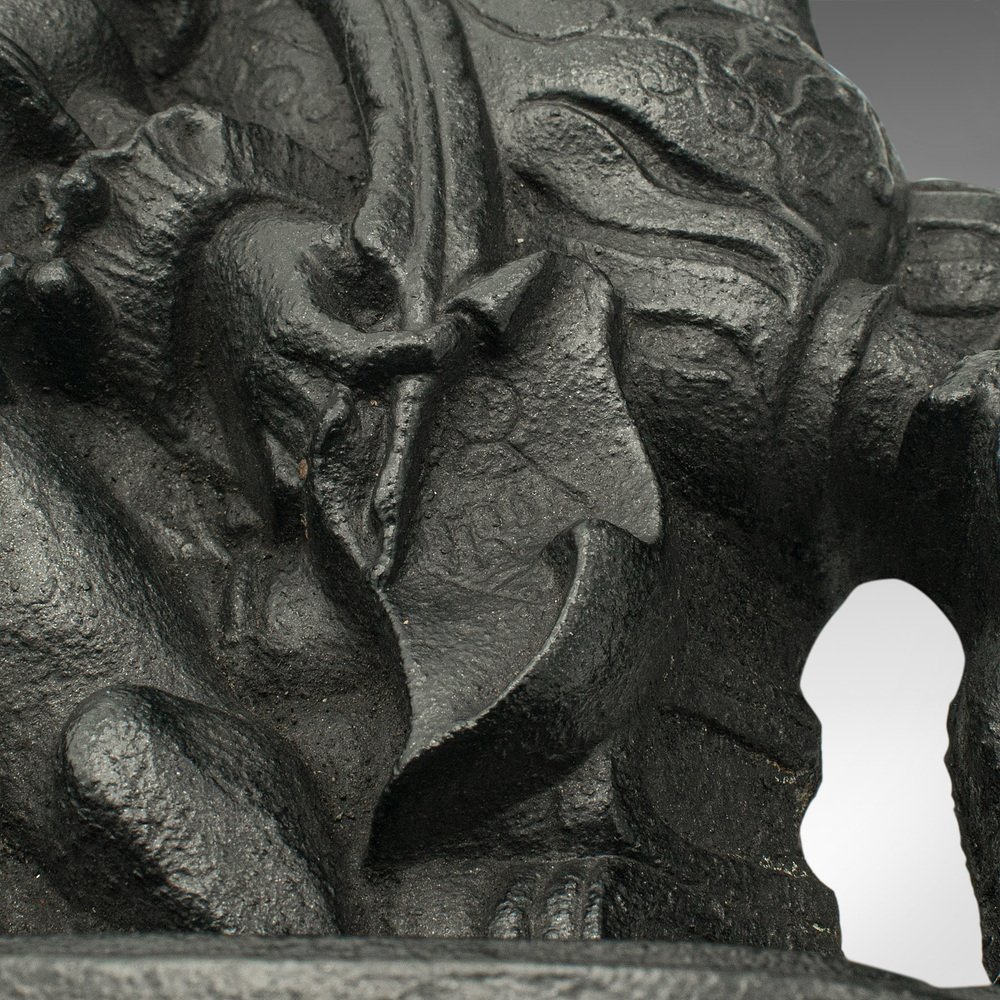 English Cast Iron Mr Punch Doorstop, 1880s for sale at Pamono