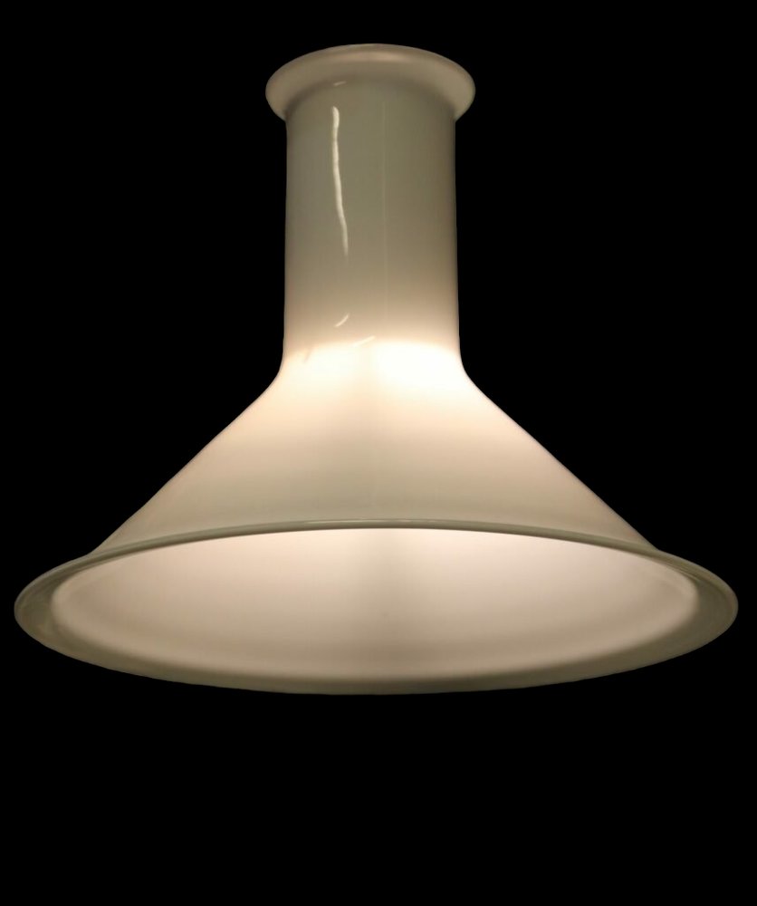 Marina Window Lamp in Opal Glass by Michael Bang for Holmegaard, 1970s ...