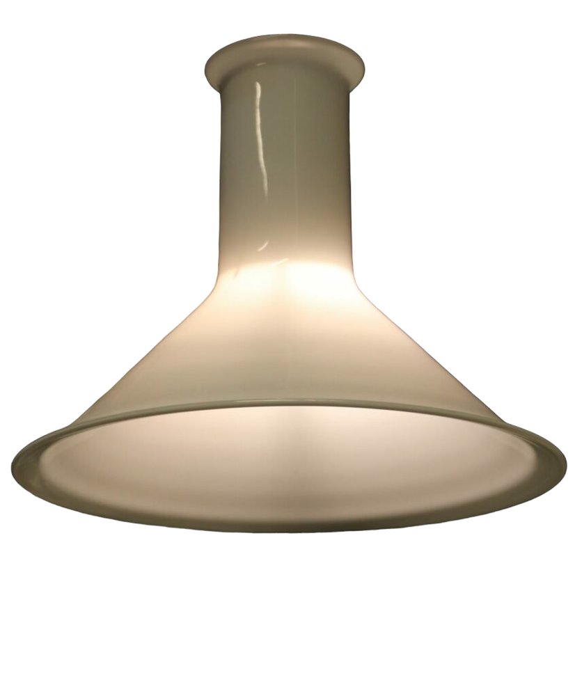 Marina Window Lamp in Opal Glass by Michael Bang for Holmegaard, 1970s ...