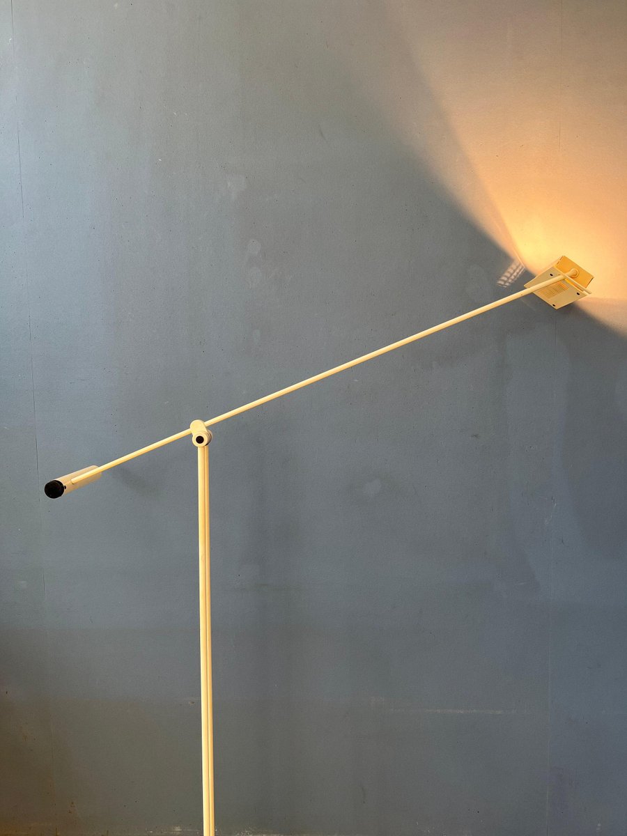 White Samurai Floor Lamp by Shigeaki Asahara for Stilnovo, 1970s for ...