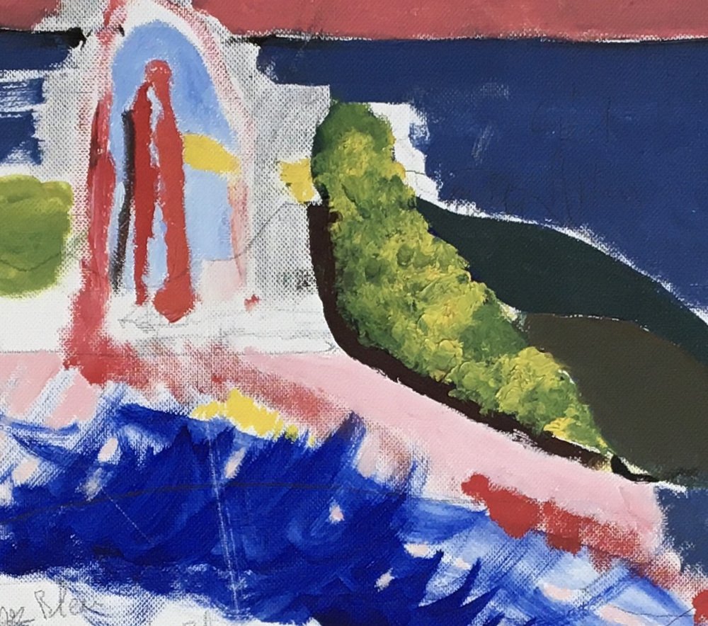 Michel Gemignani, Étude - Coucher de soleil, Gouache on Canvas for sale ...