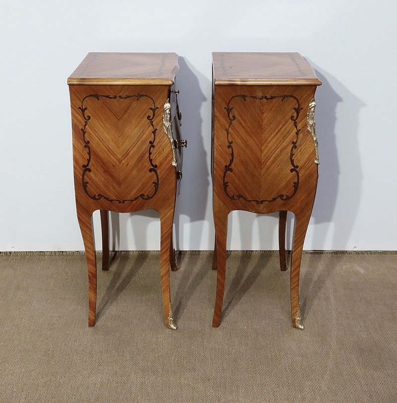 Small Side Tables in Louis XV Style, 1890s, Set of 2 for sale at Pamono
