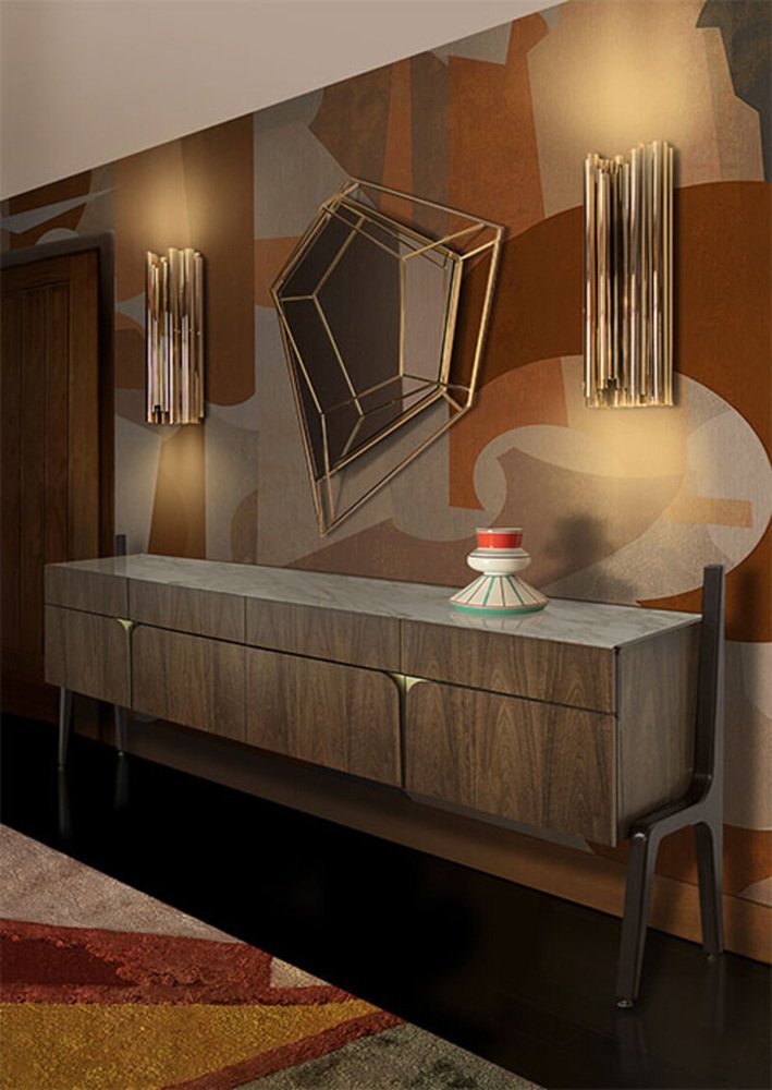 Small Diamond Mirror by Essential Home for sale at Pamono