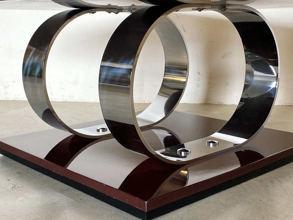 Lacquered Steel Table, 1970s for sale at Pamono